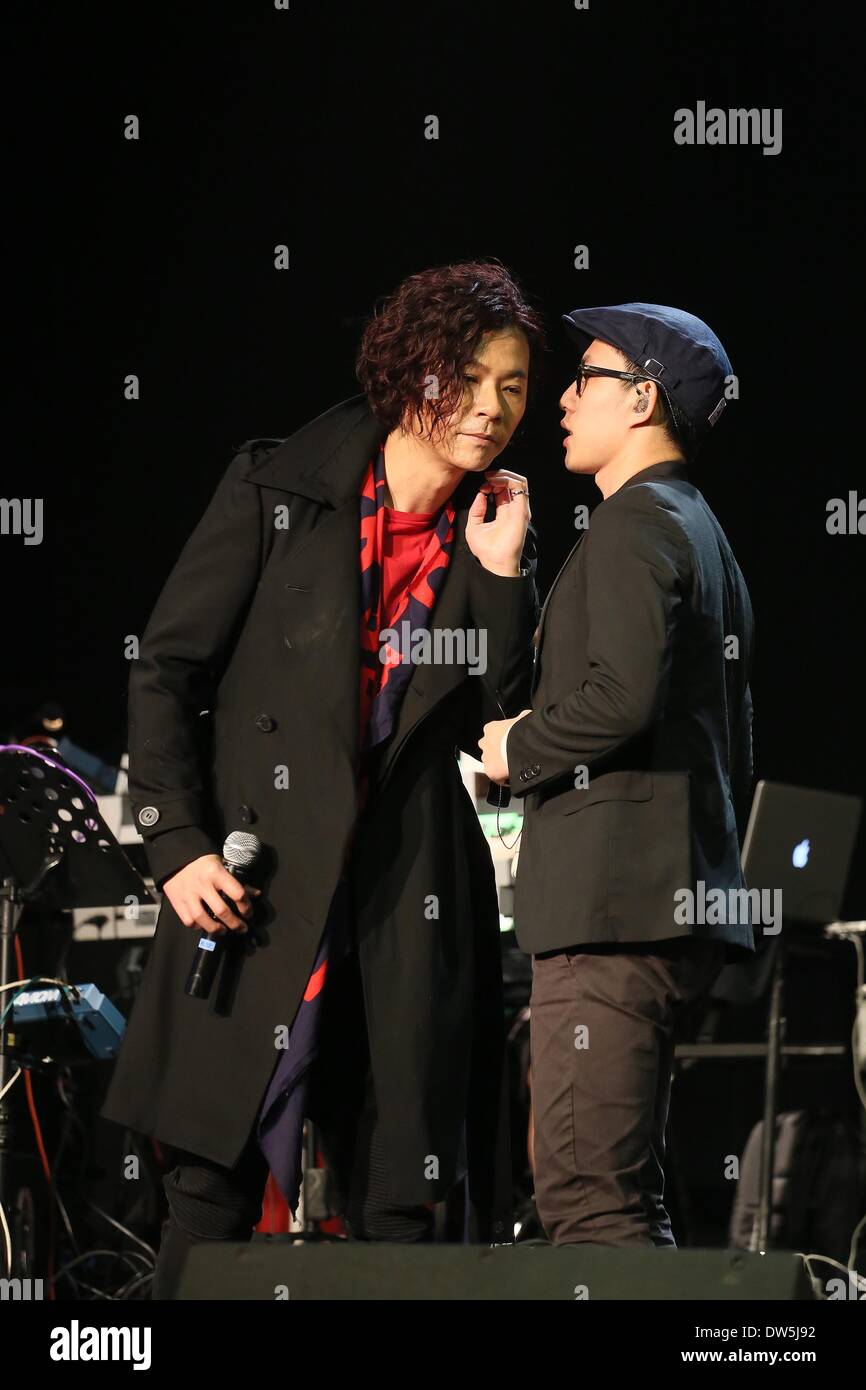 Singer Roger holds concert in Taipei, Taiwan on Thursday February 27 ...