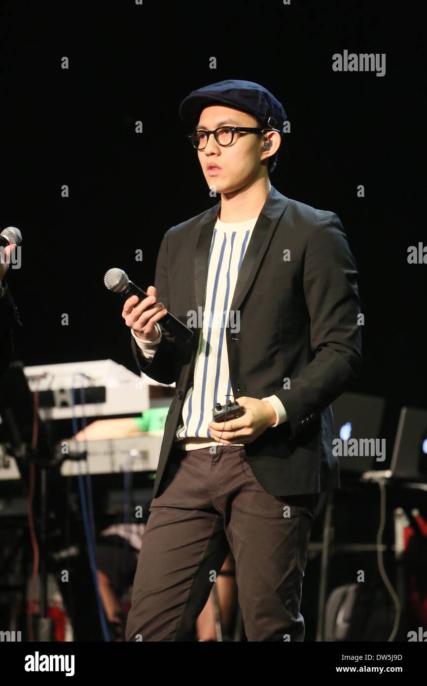 Singer Roger holds concert in Taipei, Taiwan on Thursday February 27 ...