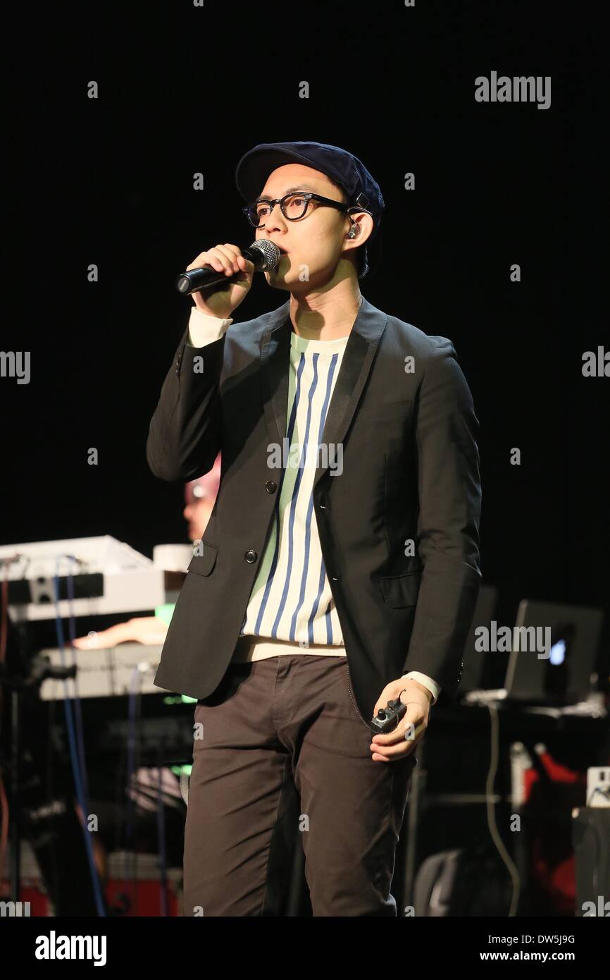 Singer Roger holds concert in Taipei, Taiwan on Thursday February 27 ...