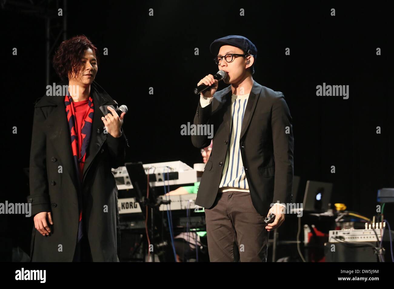 Singer Roger holds concert in Taipei, Taiwan on Thursday February 27 ...