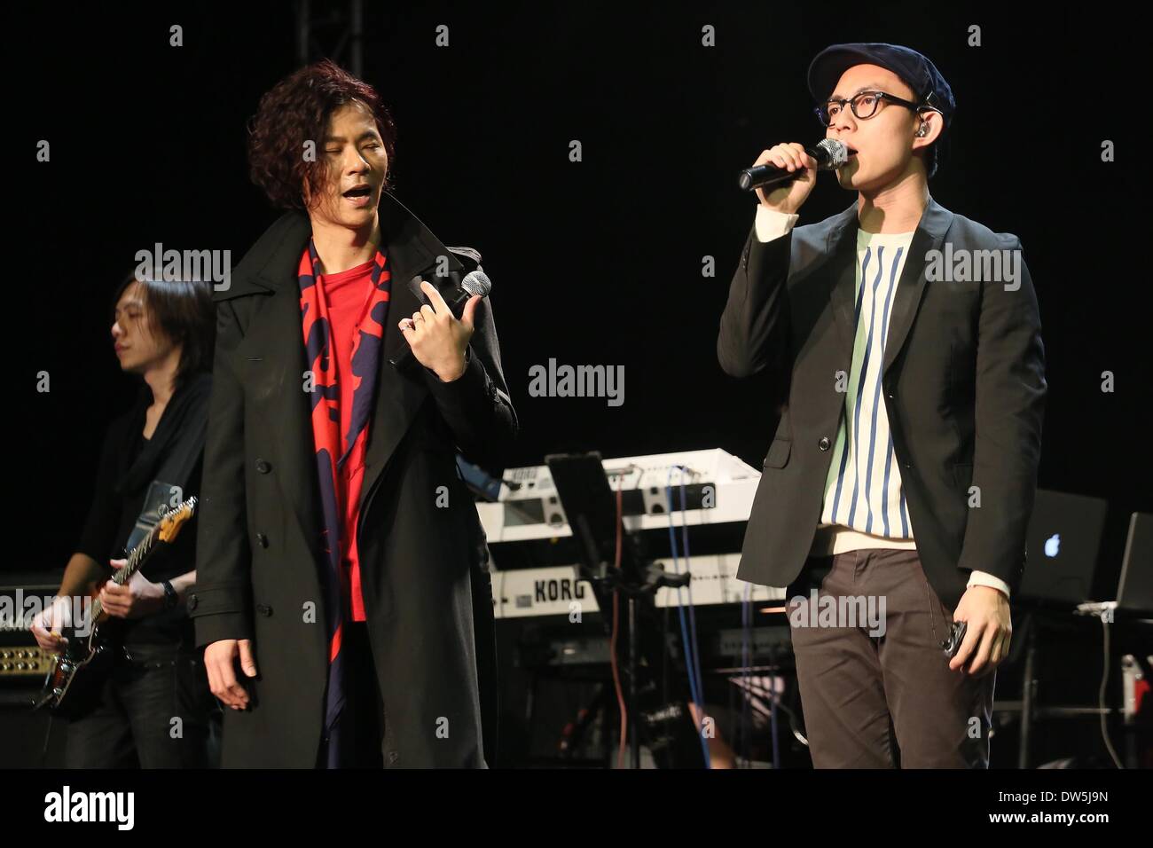 Singer Roger holds concert in Taipei, Taiwan on Thursday February 27 ...