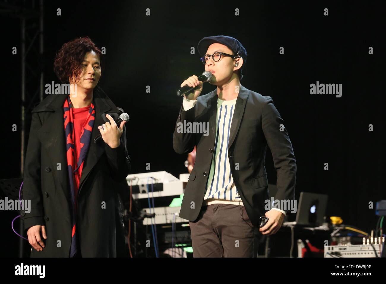 Singer Roger holds concert in Taipei, Taiwan on Thursday February 27 ...