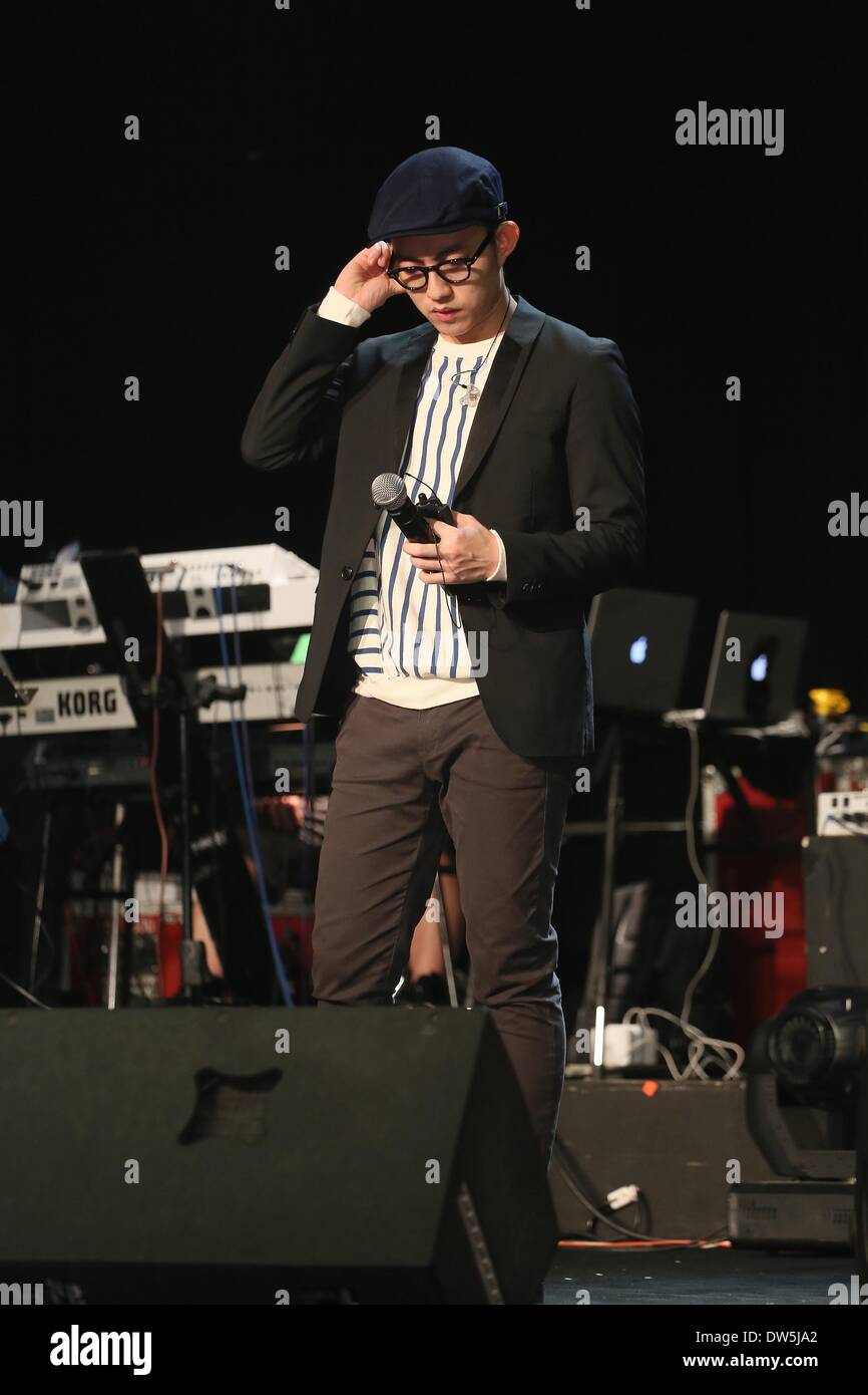 Singer Roger holds concert in Taipei, Taiwan on Thursday February 27 ...