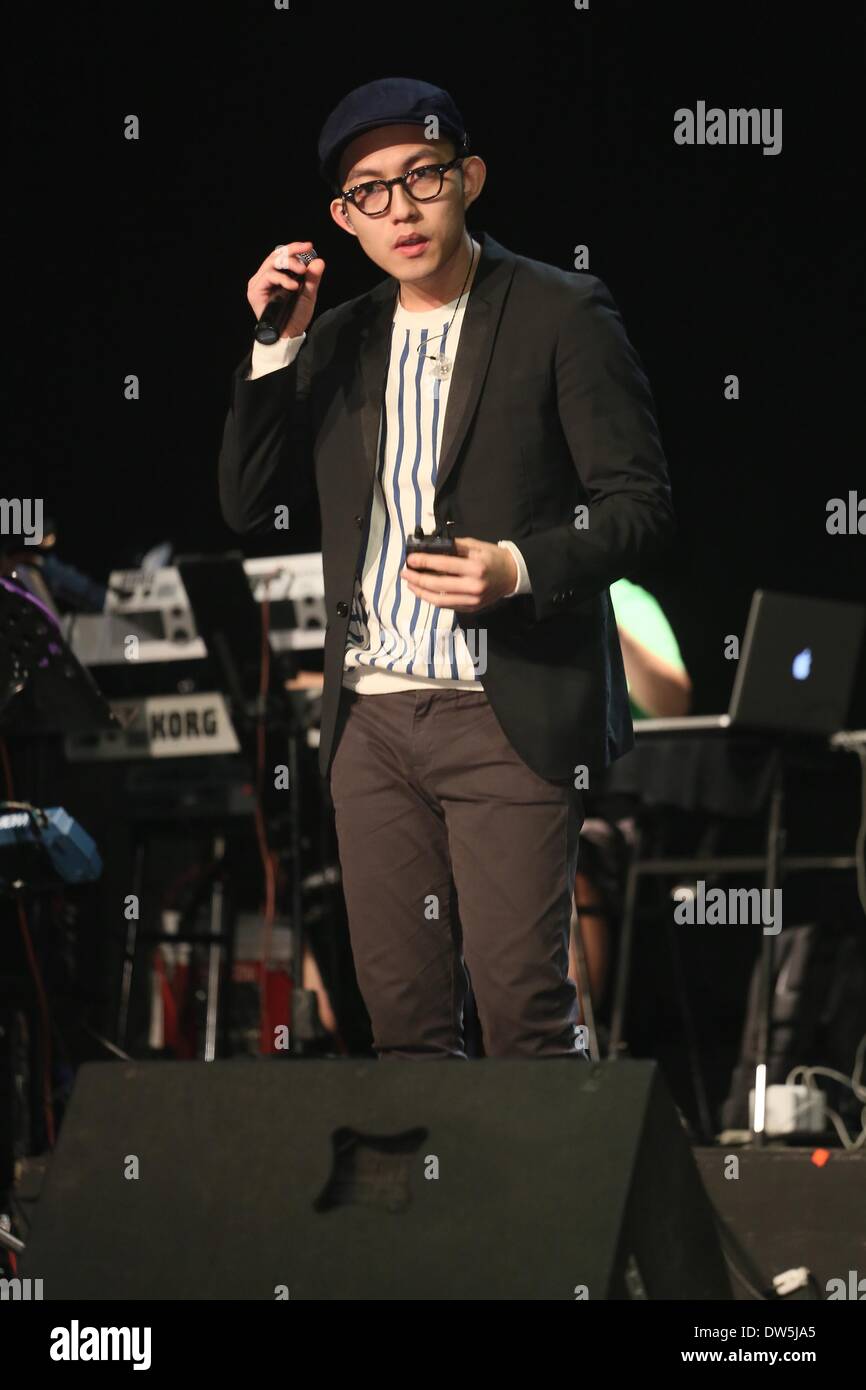 Singer Roger holds concert in Taipei, Taiwan on Thursday February 27 ...