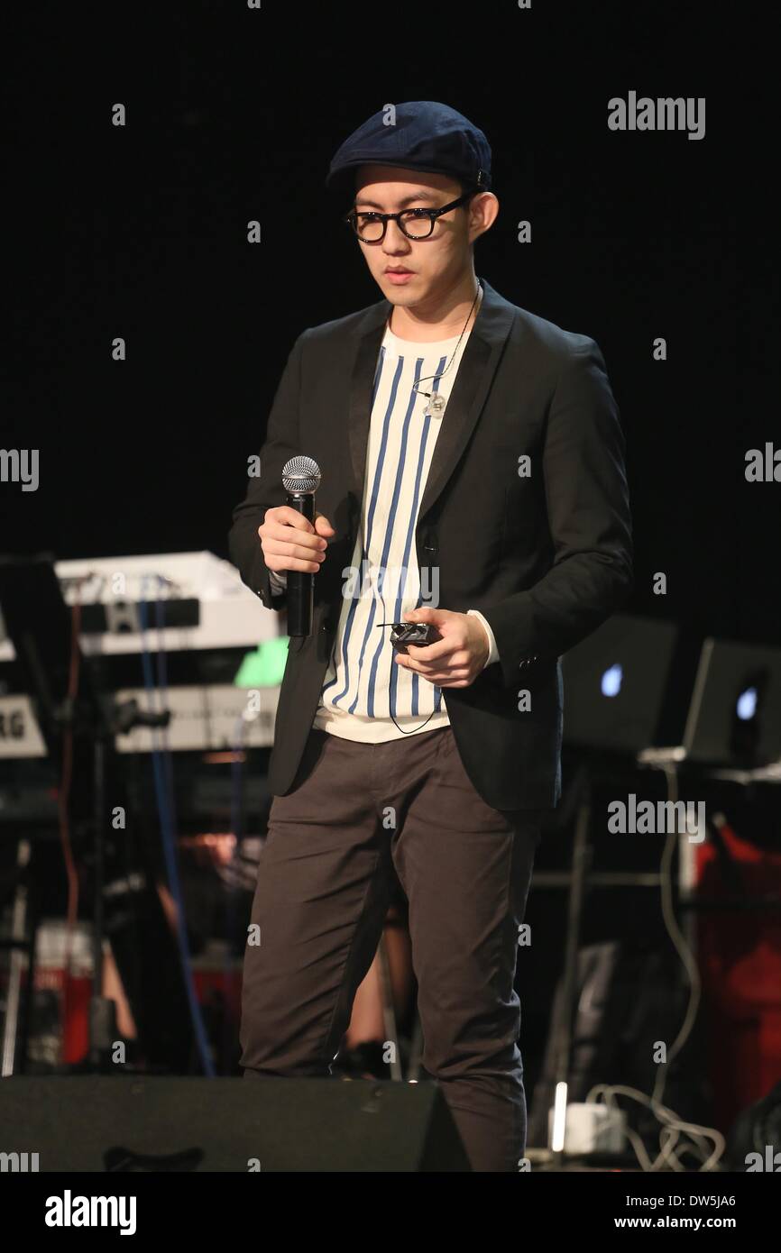 Singer Roger holds concert in Taipei, Taiwan on Thursday February 27 ...