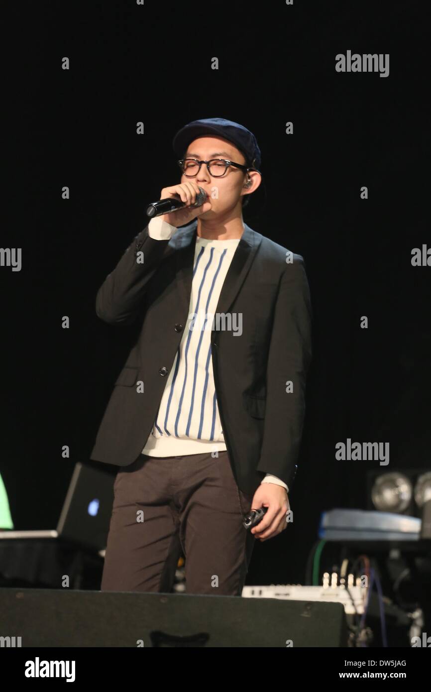 Singer Roger holds concert in Taipei, Taiwan on Thursday February 27 ...