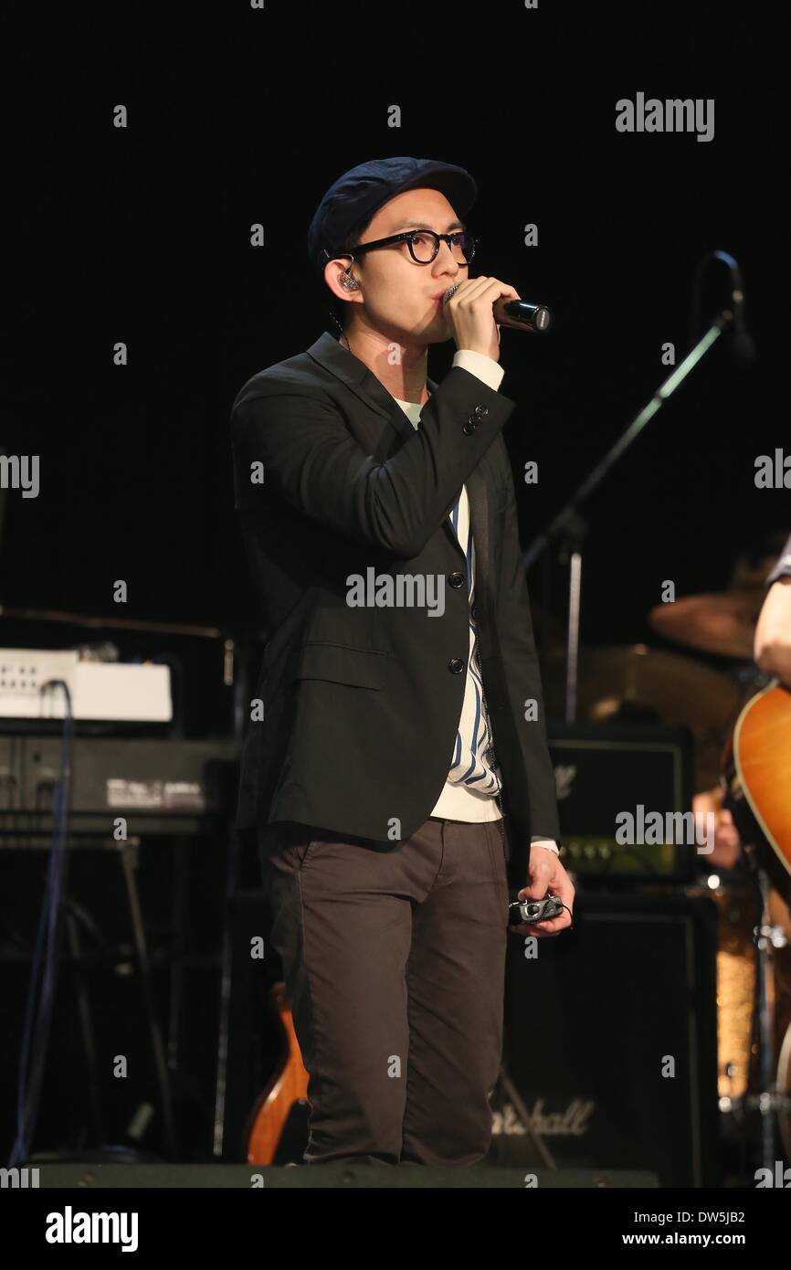 Singer Roger holds concert in Taipei, Taiwan on Thursday February 27 ...