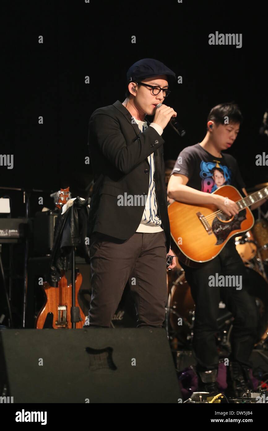 Singer Roger holds concert in Taipei, Taiwan on Thursday February 27 ...