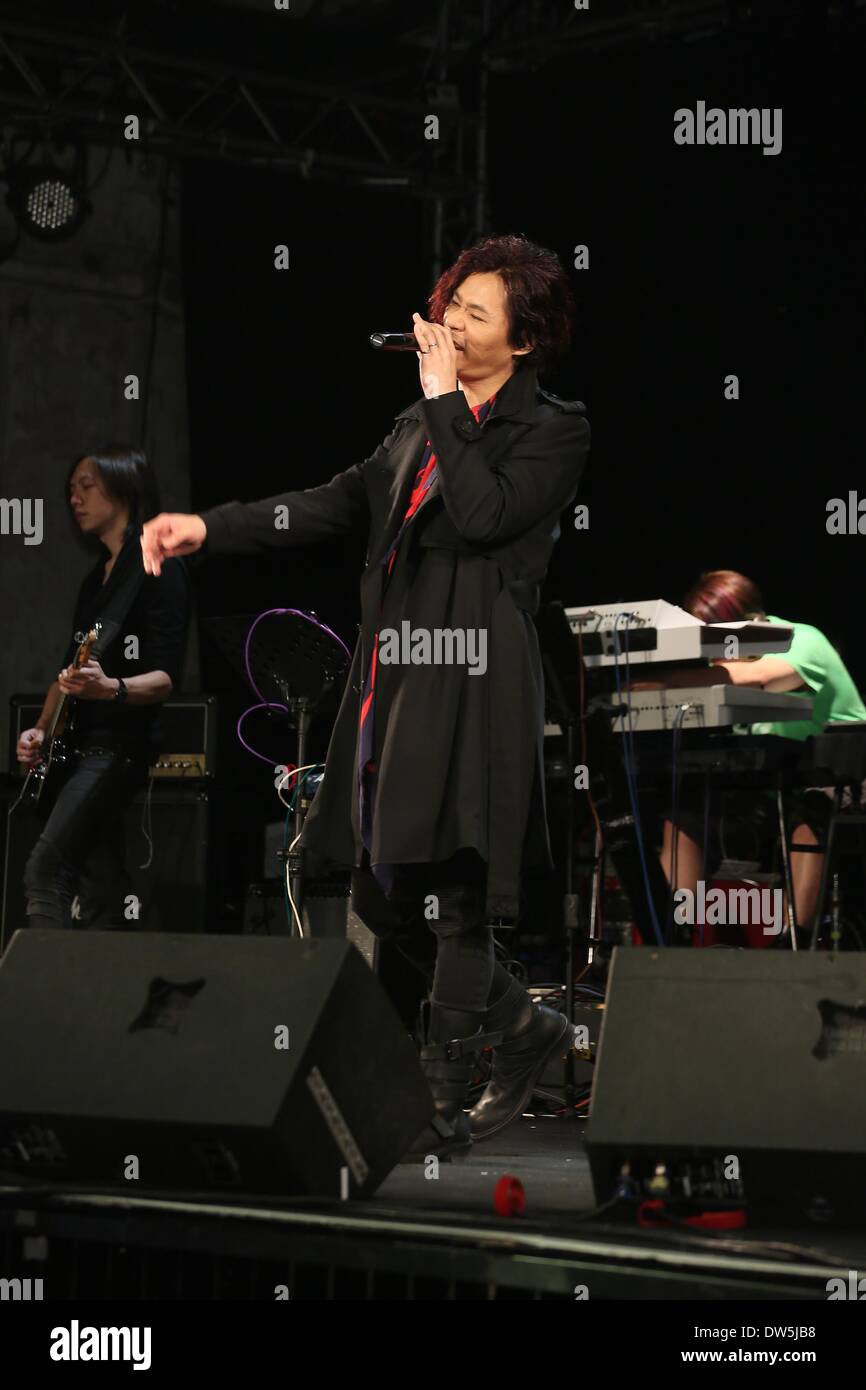 Singer Roger holds concert in Taipei, Taiwan on Thursday February 27 ...