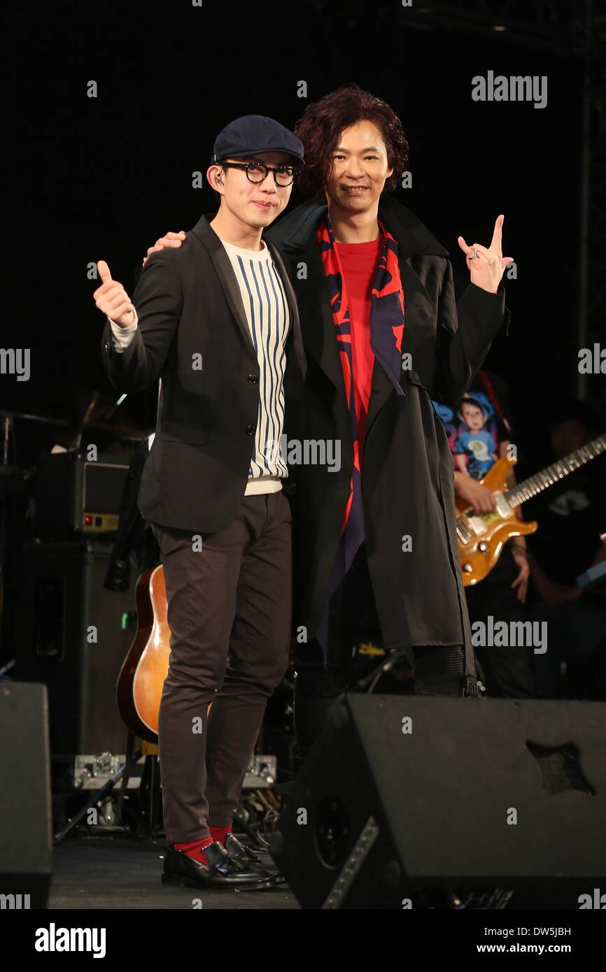 Singer Roger holds concert in Taipei, Taiwan on Thursday February 27 ...