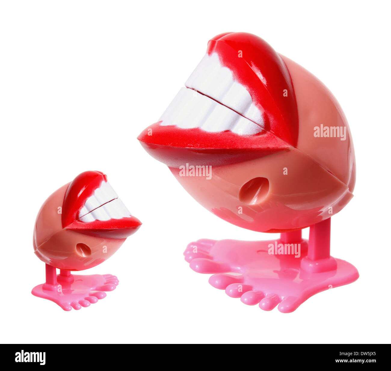 Chattering Teeth Toys Stock Photo - Alamy