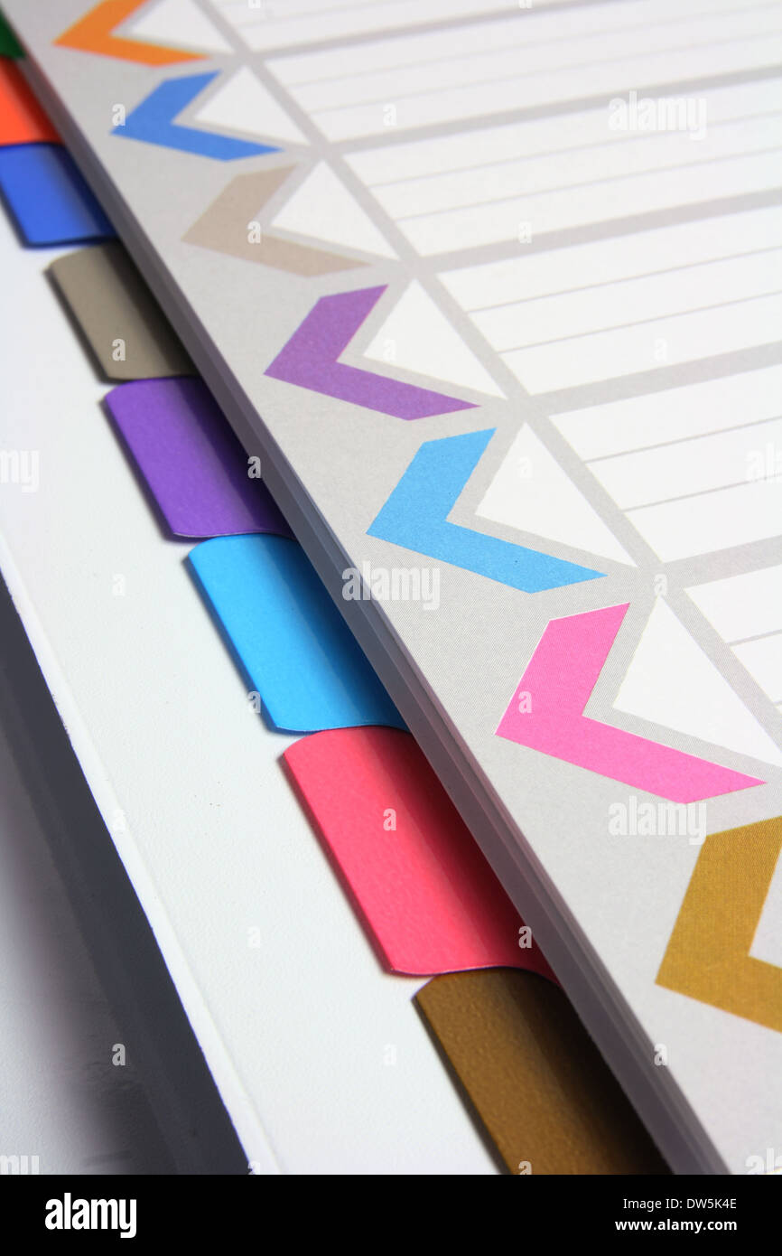 File with Labels Stock Photo - Alamy