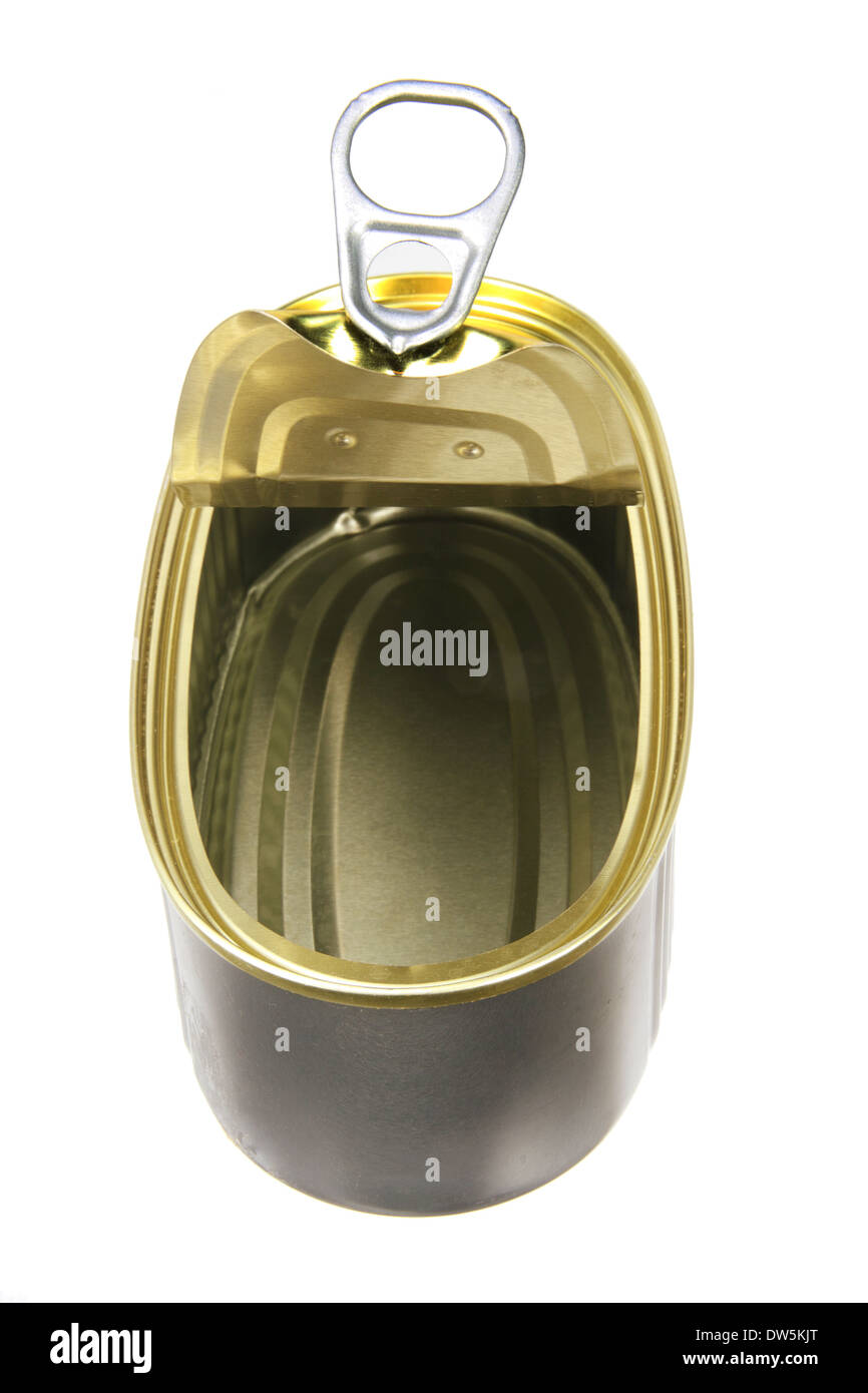 Empty Tin Can Stock Photo - Alamy