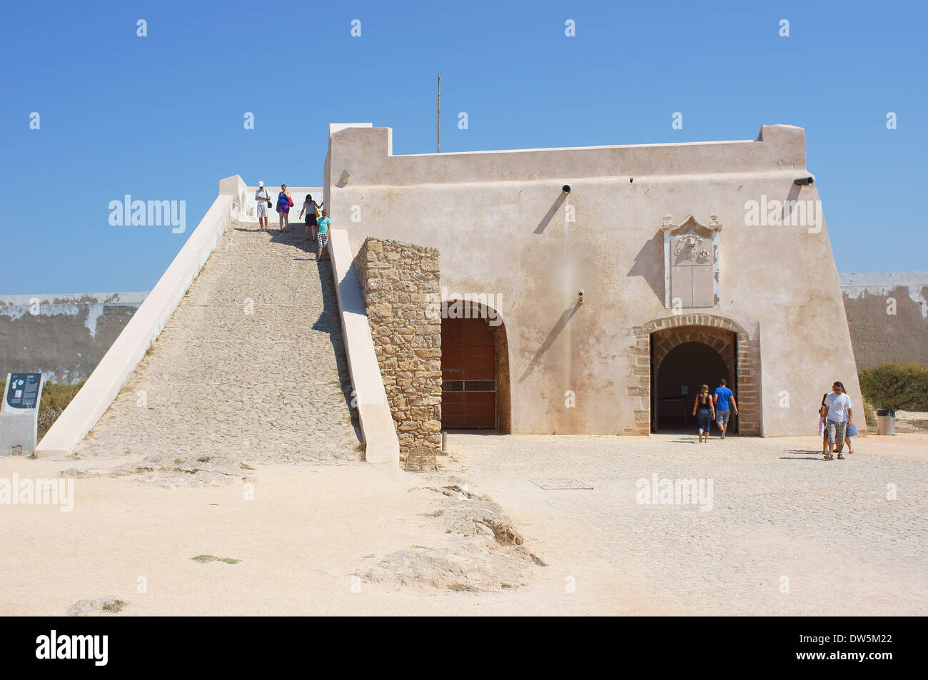 Sagres fortress Algarve Portugal Stock Photo - Alamy