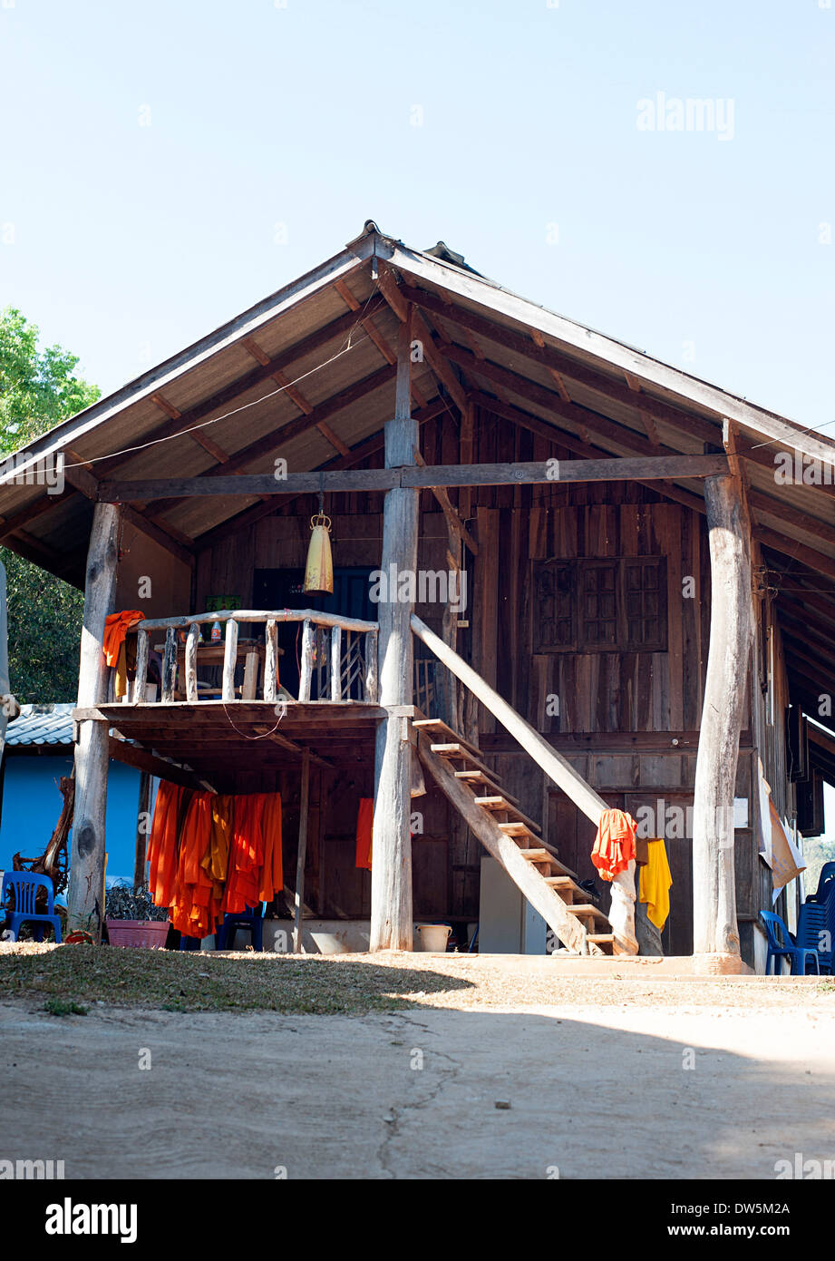 Buddhist village hi-res stock photography and images - Alamy