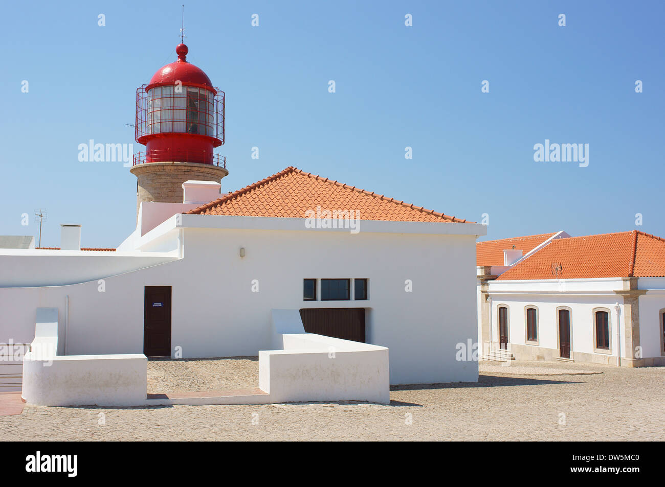 Lighthouse at cabo de sao vicente hi-res stock photography and images ...