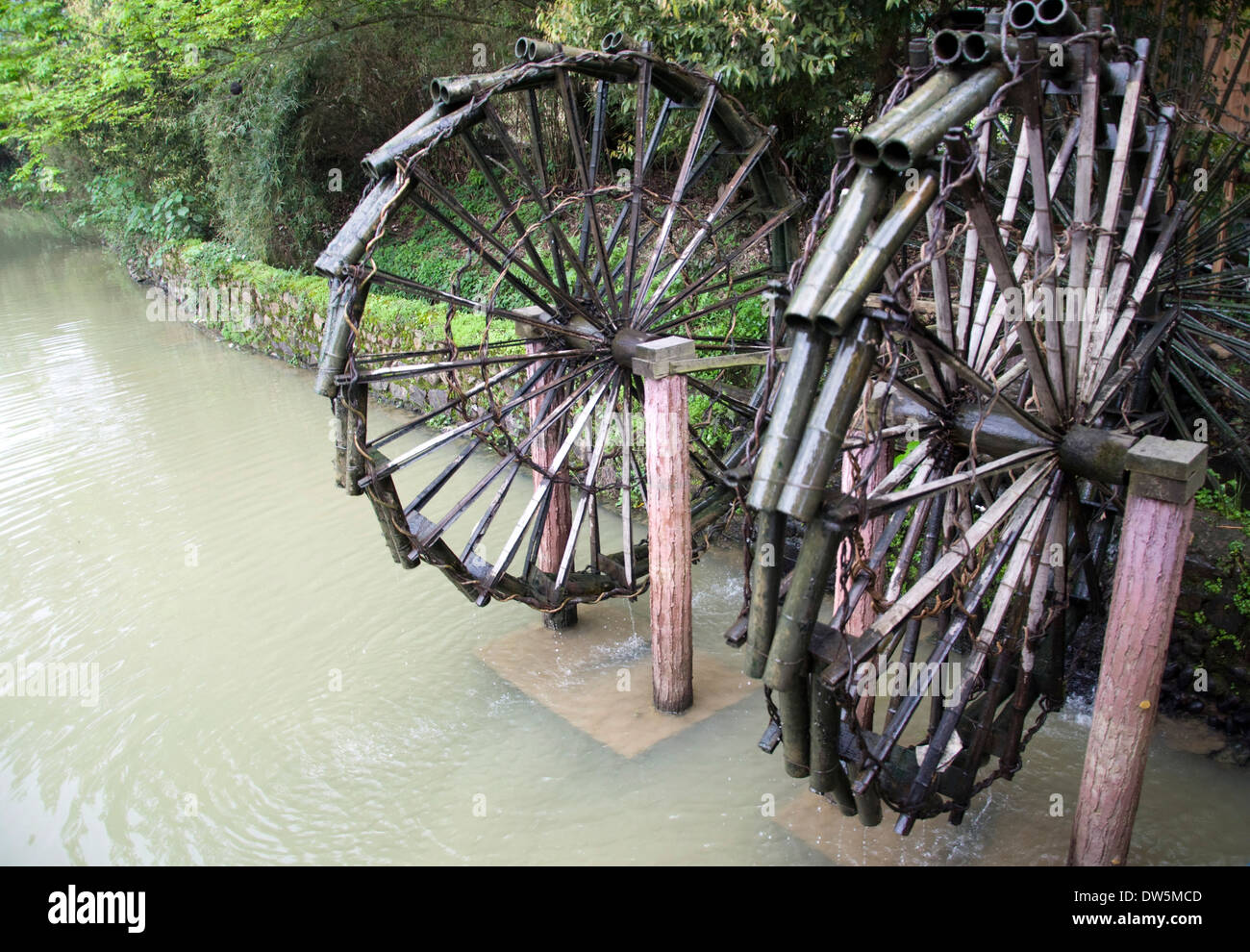 Water wheel water power irrigation hi-res stock photography and images ...
