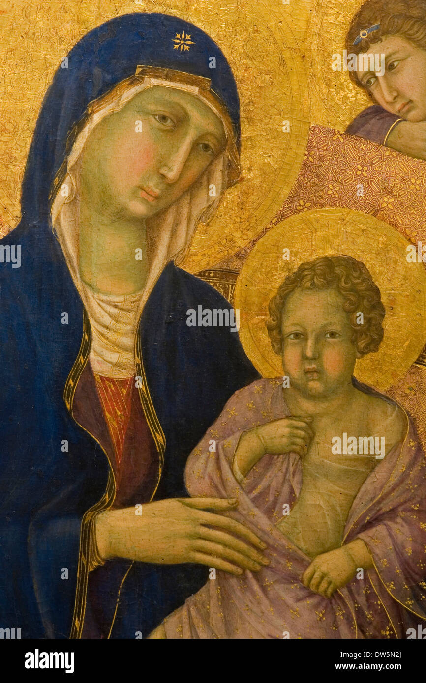 Duccio madonna and child hi-res stock photography and images - Alamy