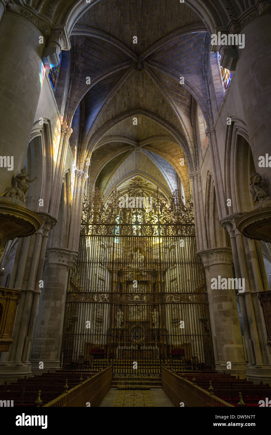 Interior of Cathedral of Our Lady of Grace and Saint Julian of Cuenca ...