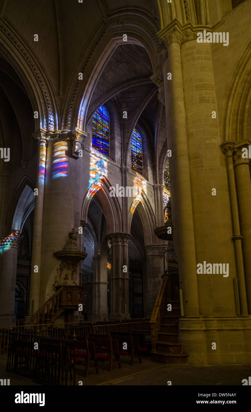 Interior of Cathedral of Our Lady of Grace and Saint Julian of Cuenca ...