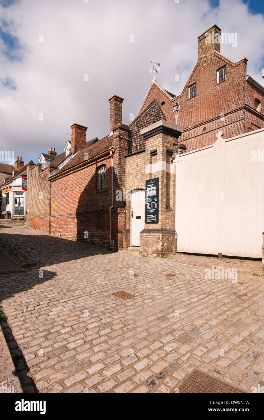 Entrance To Upnor Castle Kent England Stock Photo - Alamy