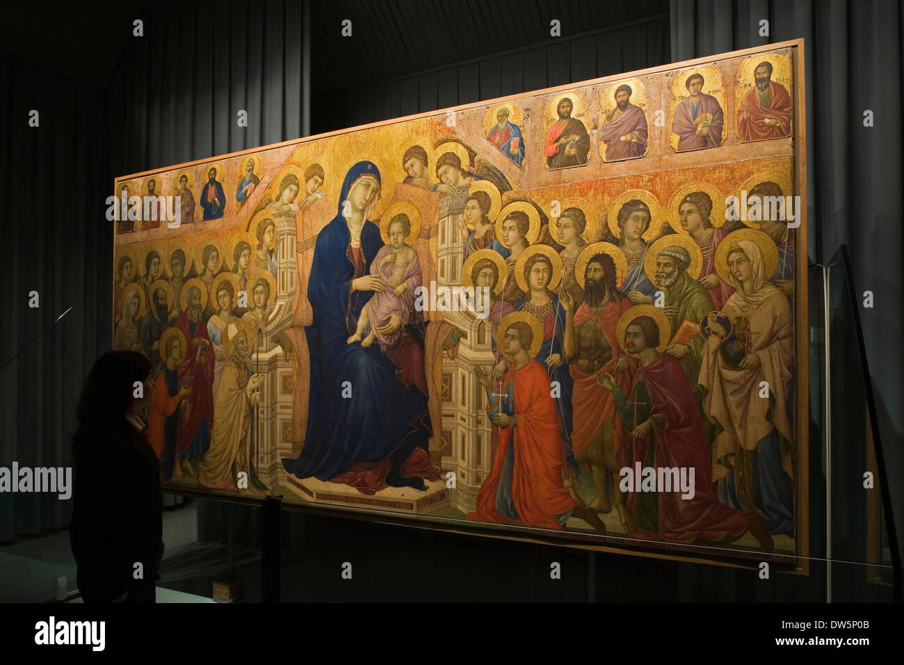 Duccio maesta back hi-res stock photography and images - Alamy