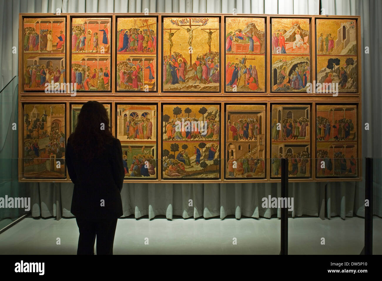 Duccio maesta back hi-res stock photography and images - Alamy