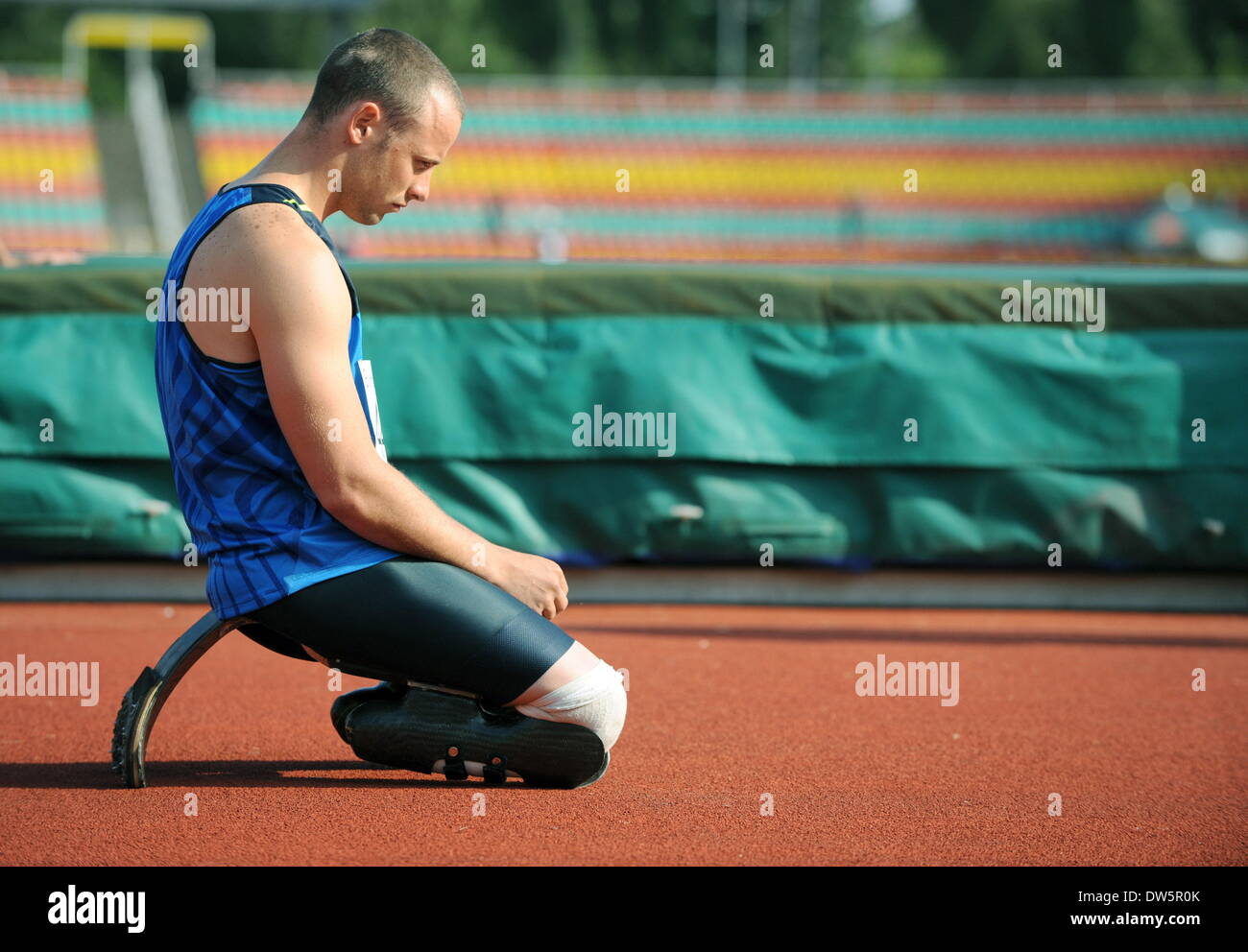 Berlin, Germany. 14th June, 2008. South African sprinter Oscar ...