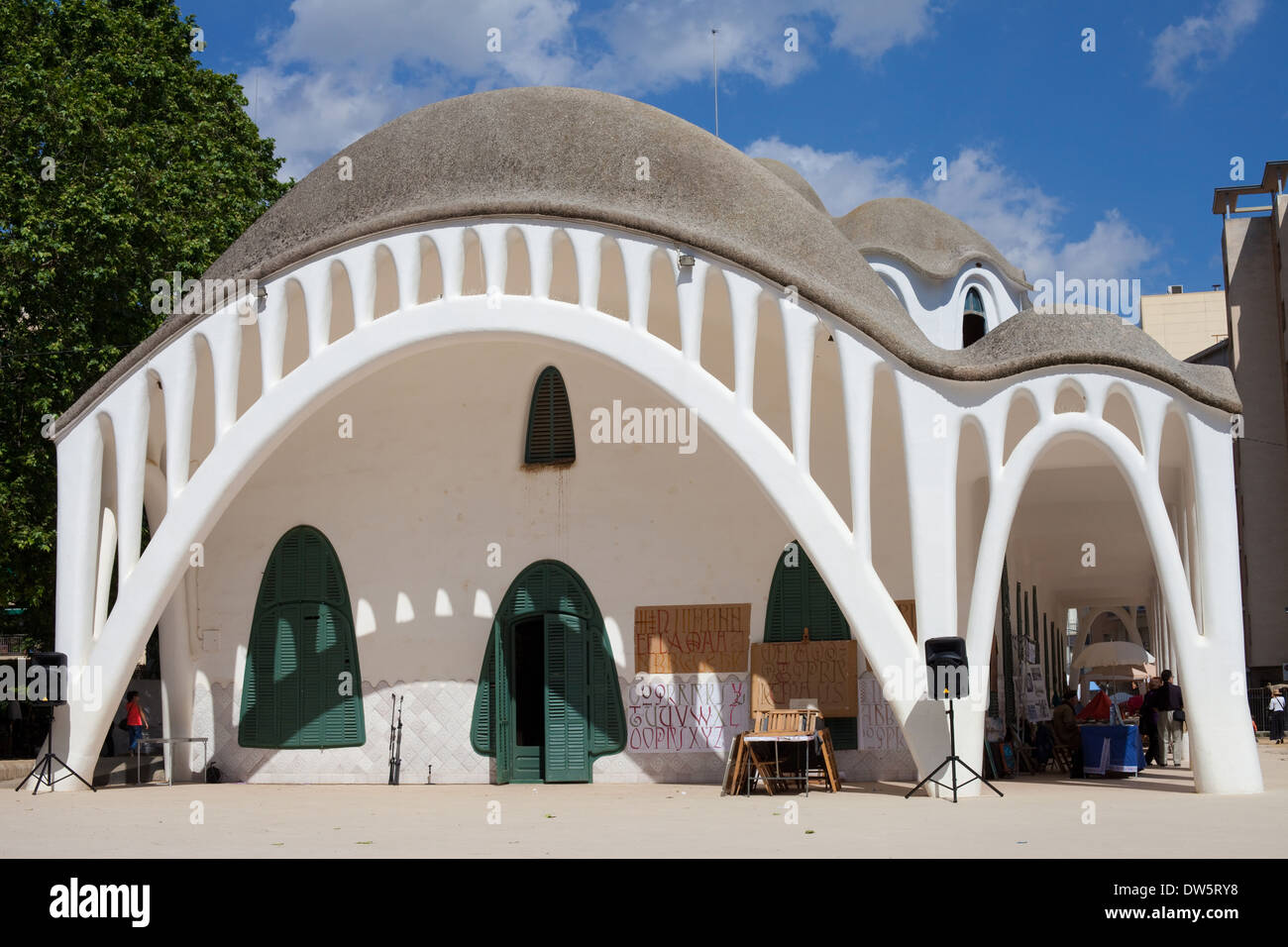 Terrassa modernisme curved building hi-res stock photography and images ...