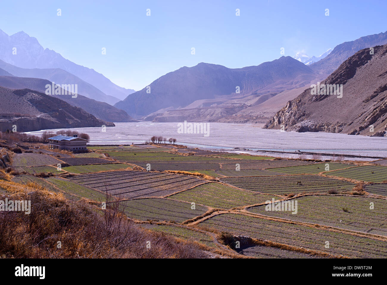 Mustang nepal kagbeni hi-res stock photography and images - Alamy
