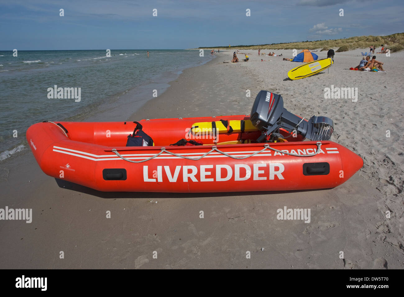 Lifeguards boat hi-res stock photography and images - Alamy