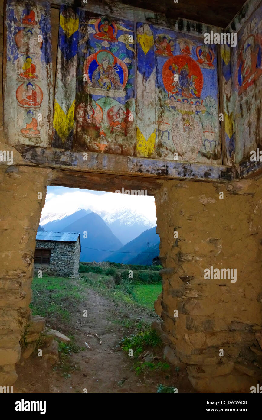 Mandala village hi-res stock photography and images - Alamy