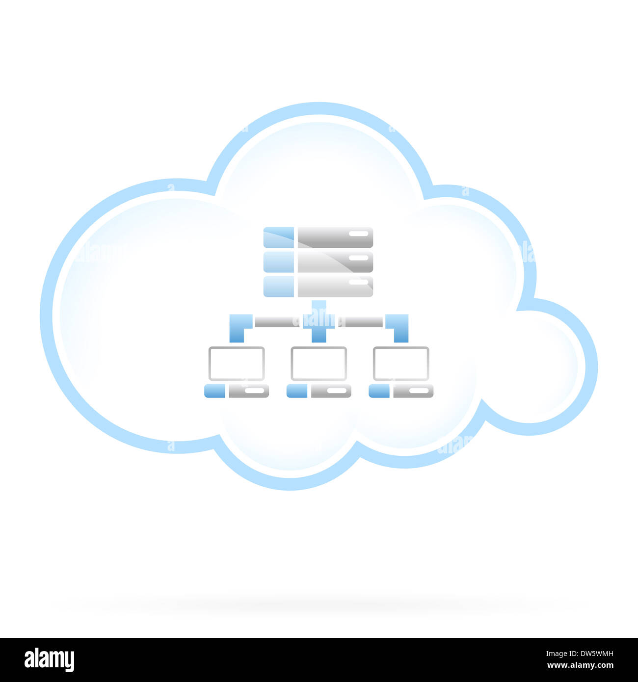 Cloud computing icon hi-res stock photography and images - Alamy