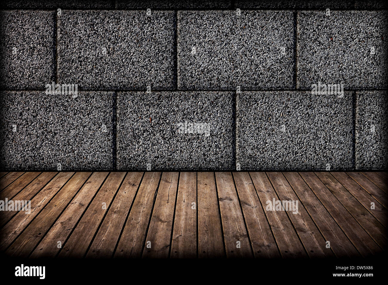 Interior room with spots on the wall Stock Photo - Alamy