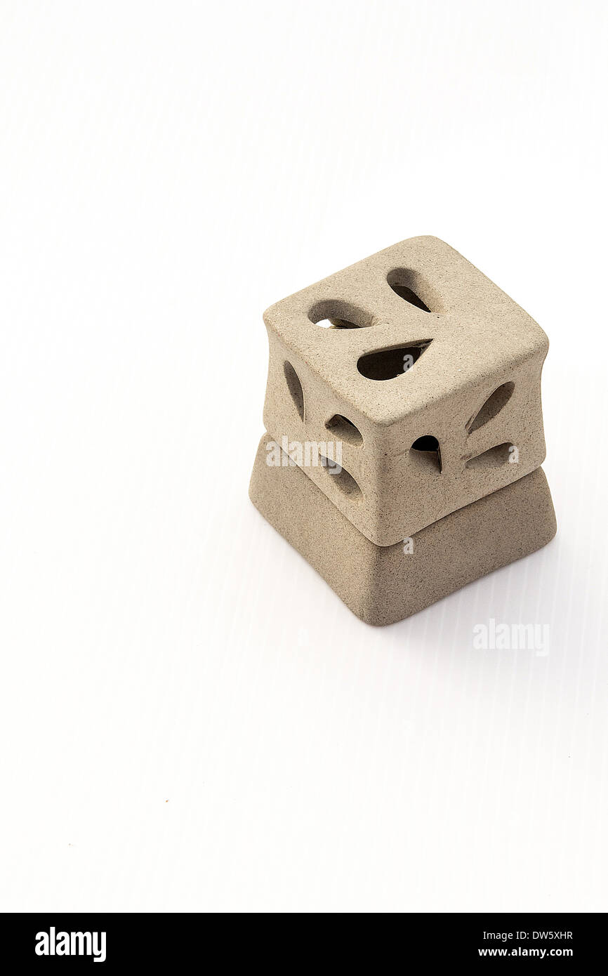 The porcelain ceramic model for home and garden decorating Stock Photo ...