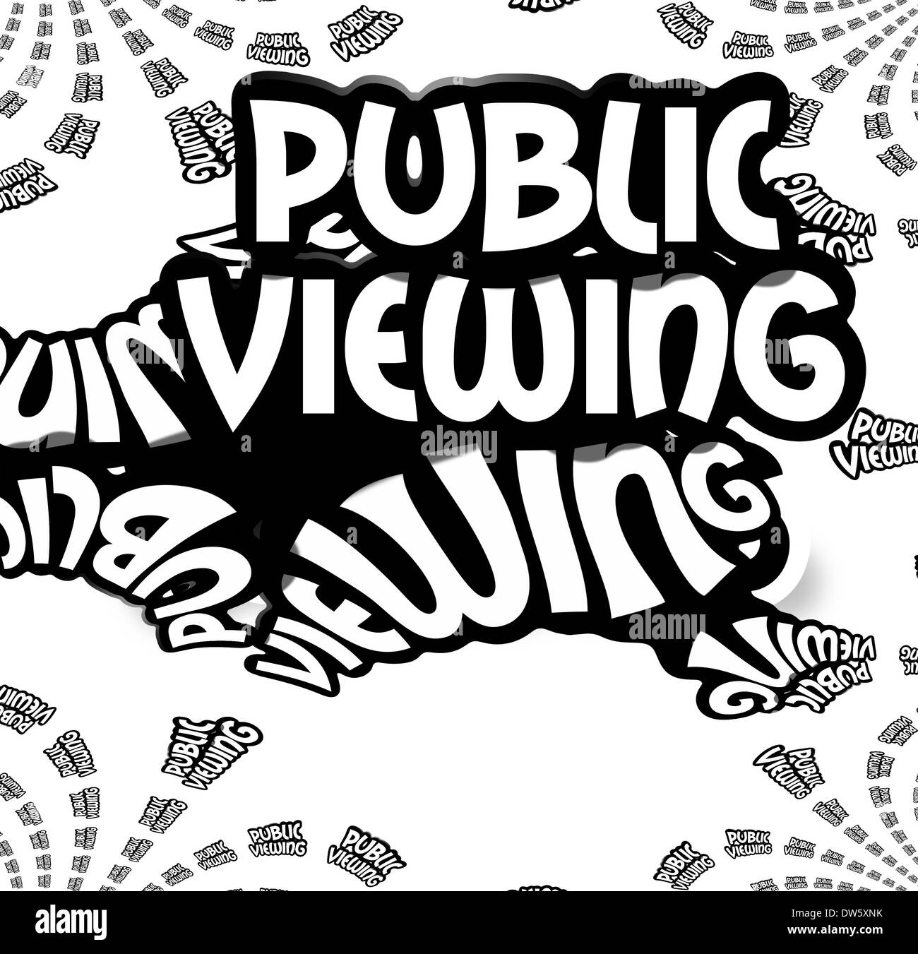 Public screen Black and White Stock Photos & Images - Alamy
