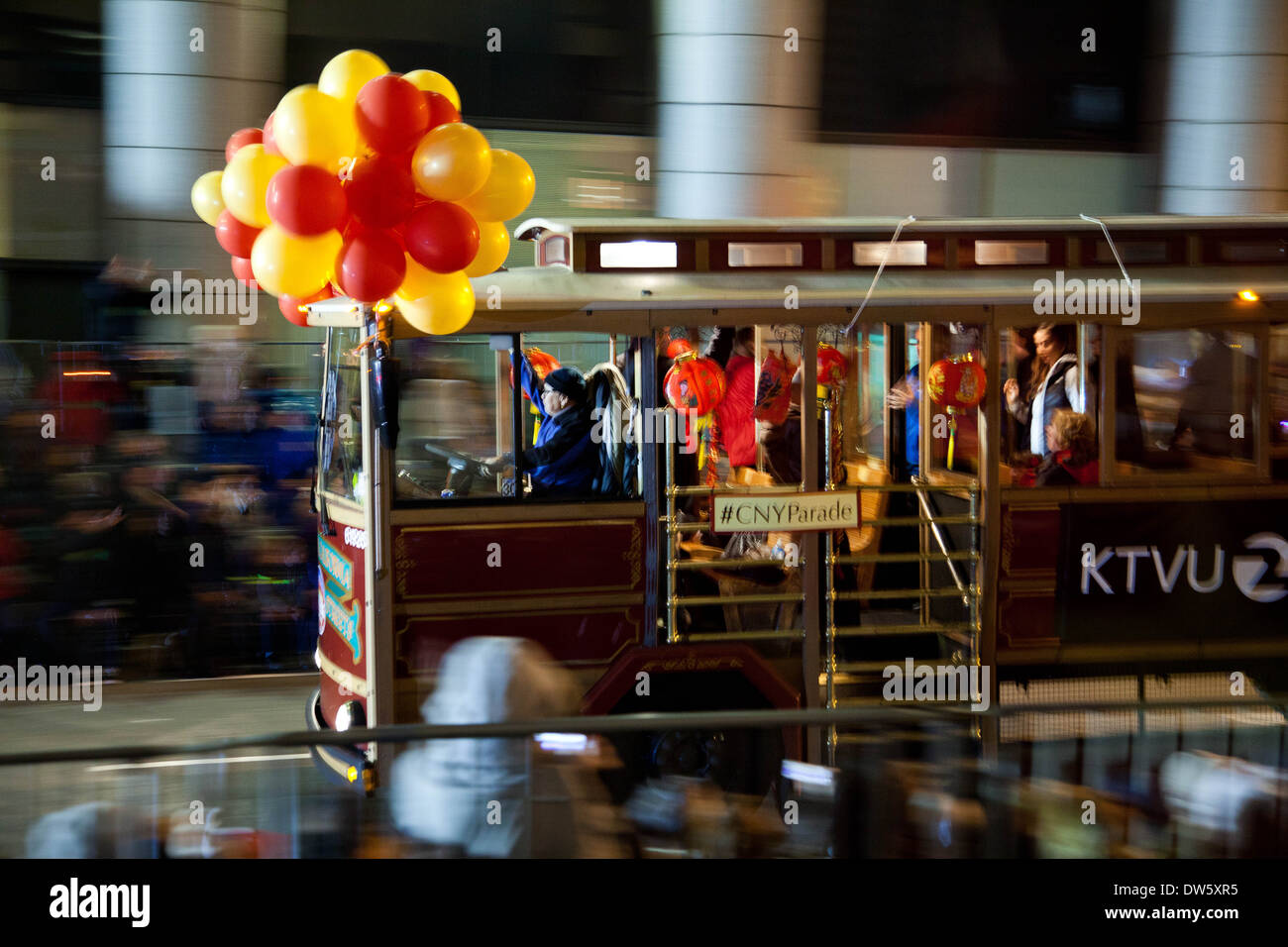 Trolley at Parade Stock Photo - Alamy