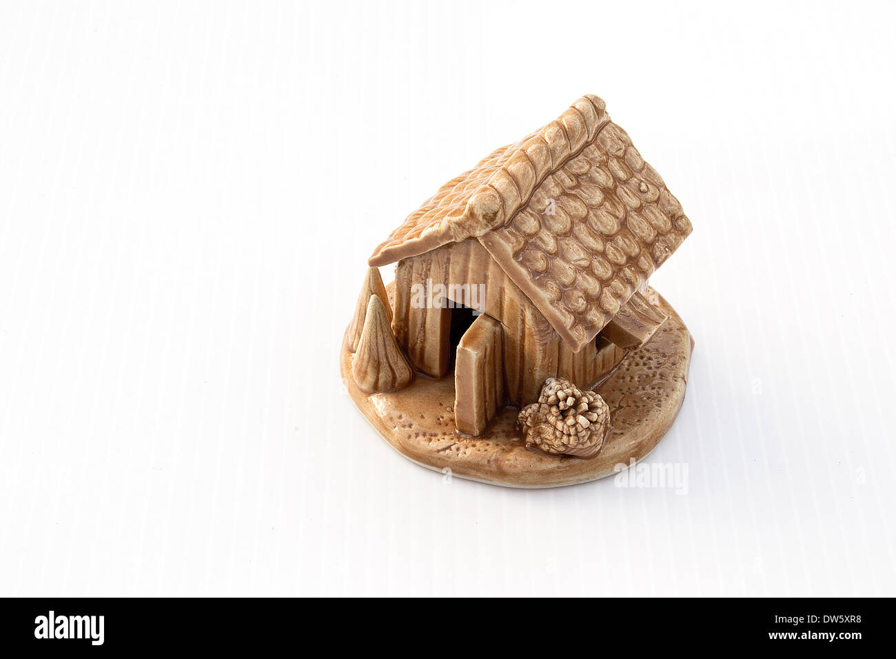 The porcelain ceramic model for home and garden decorating Stock Photo ...