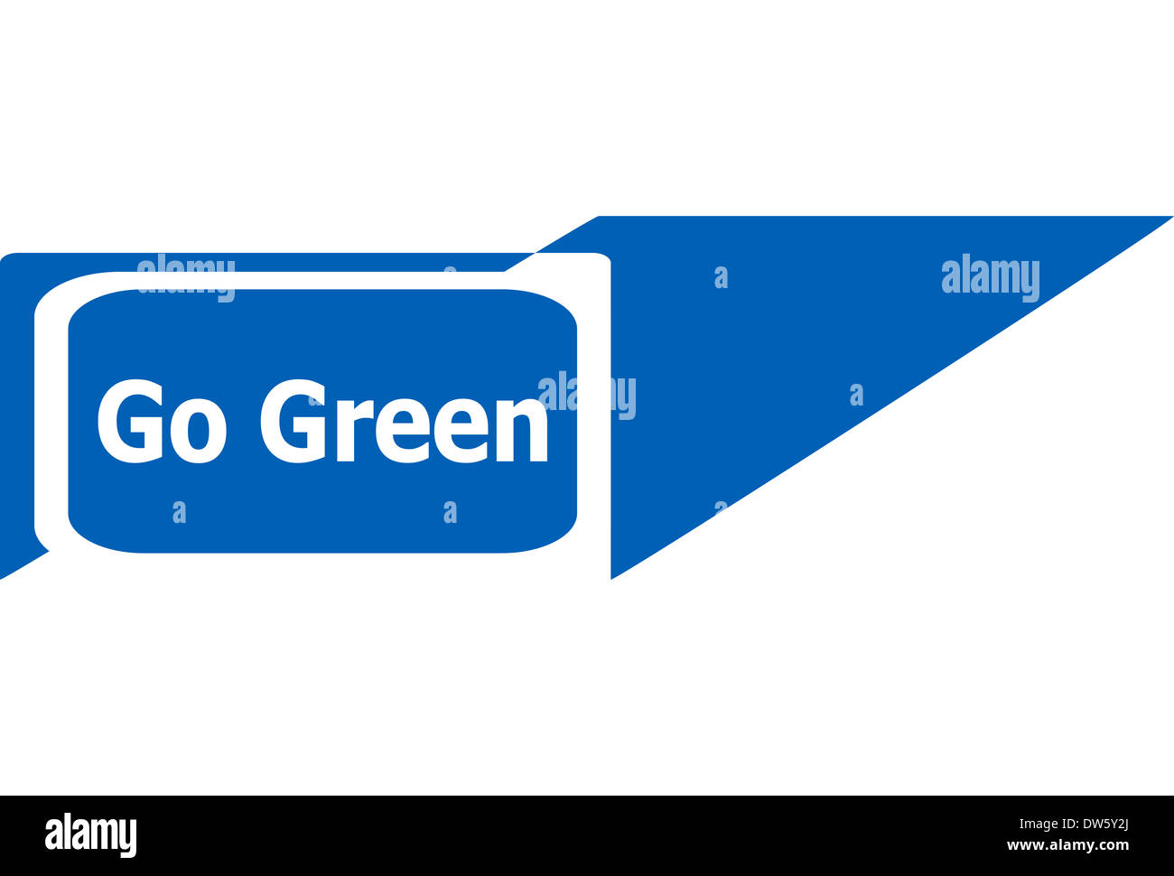 go green sign web icon button, business concept Stock Photo - Alamy
