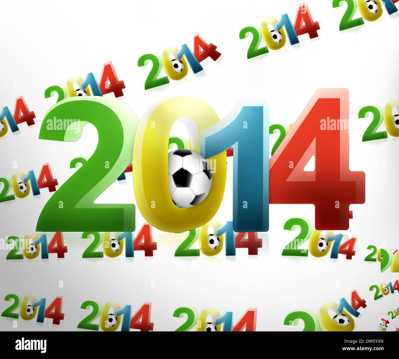 Brazil 2014 logo hi-res stock photography and images - Alamy