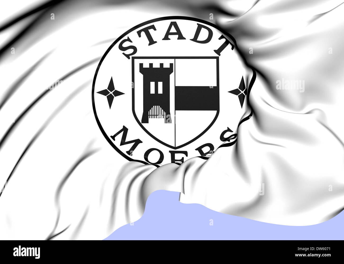 Seal of Moers, Germany. Close Up Stock Photo - Alamy