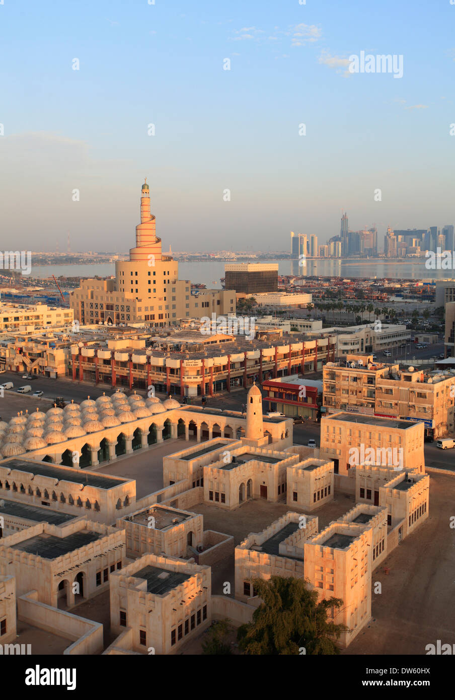 Qatar, Doha, Qasim Mosque, Fanar Islamic Centre Stock Photo - Alamy