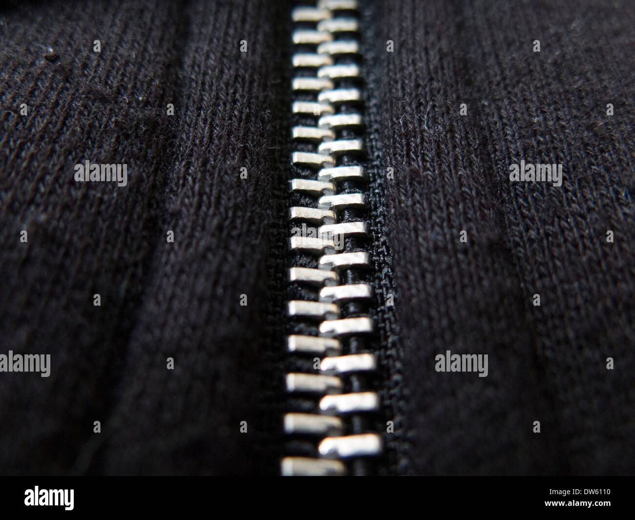 Zip zipper close up hi-res stock photography and images - Alamy