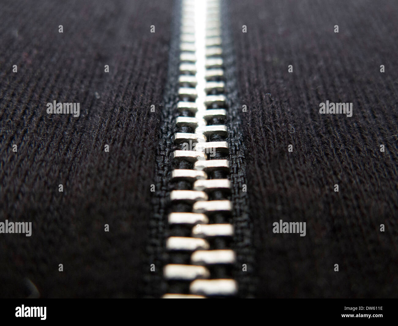 Zip zipper close up hi-res stock photography and images - Alamy