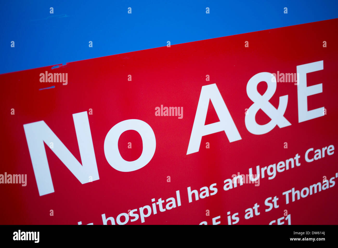 Accident And Emergency Uk Sign High Resolution Stock Photography and ...