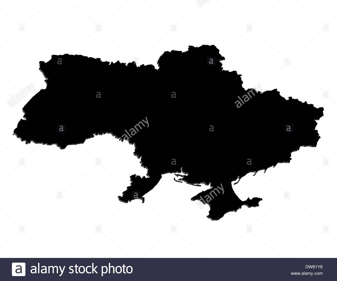 Map Of Crimea And Ukraine High Resolution Stock Photography and Images ...