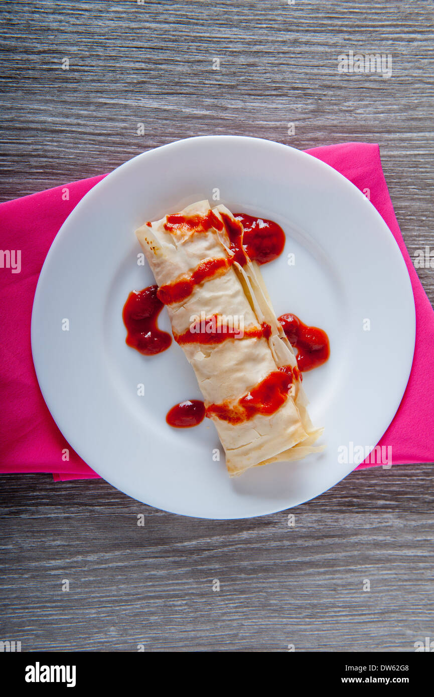 Pancake presentation hi-res stock photography and images - Alamy