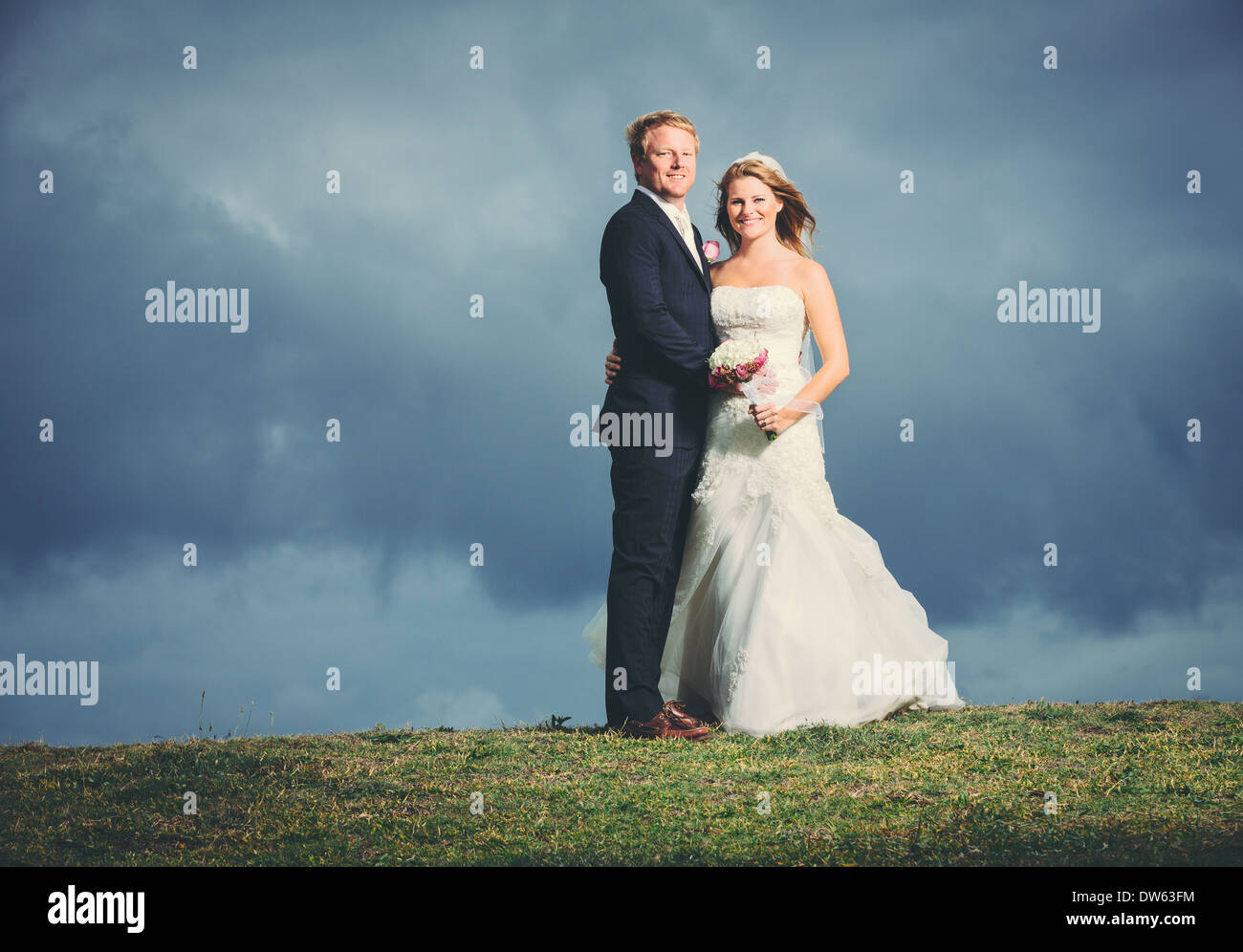 Wedding. Bride and Groom Stock Photo - Alamy