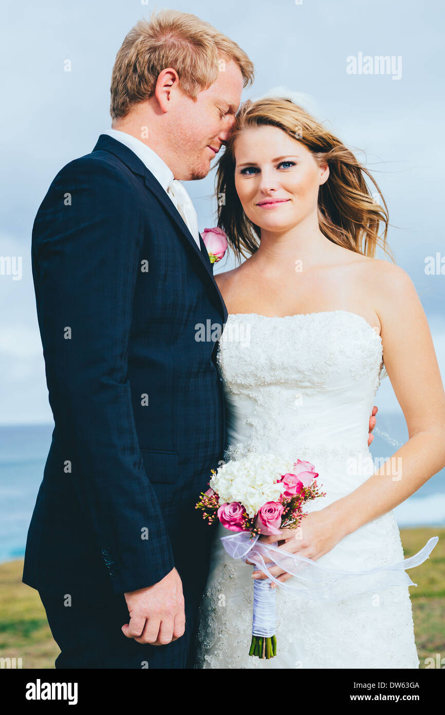 Wedding. Bride and Groom Stock Photo - Alamy