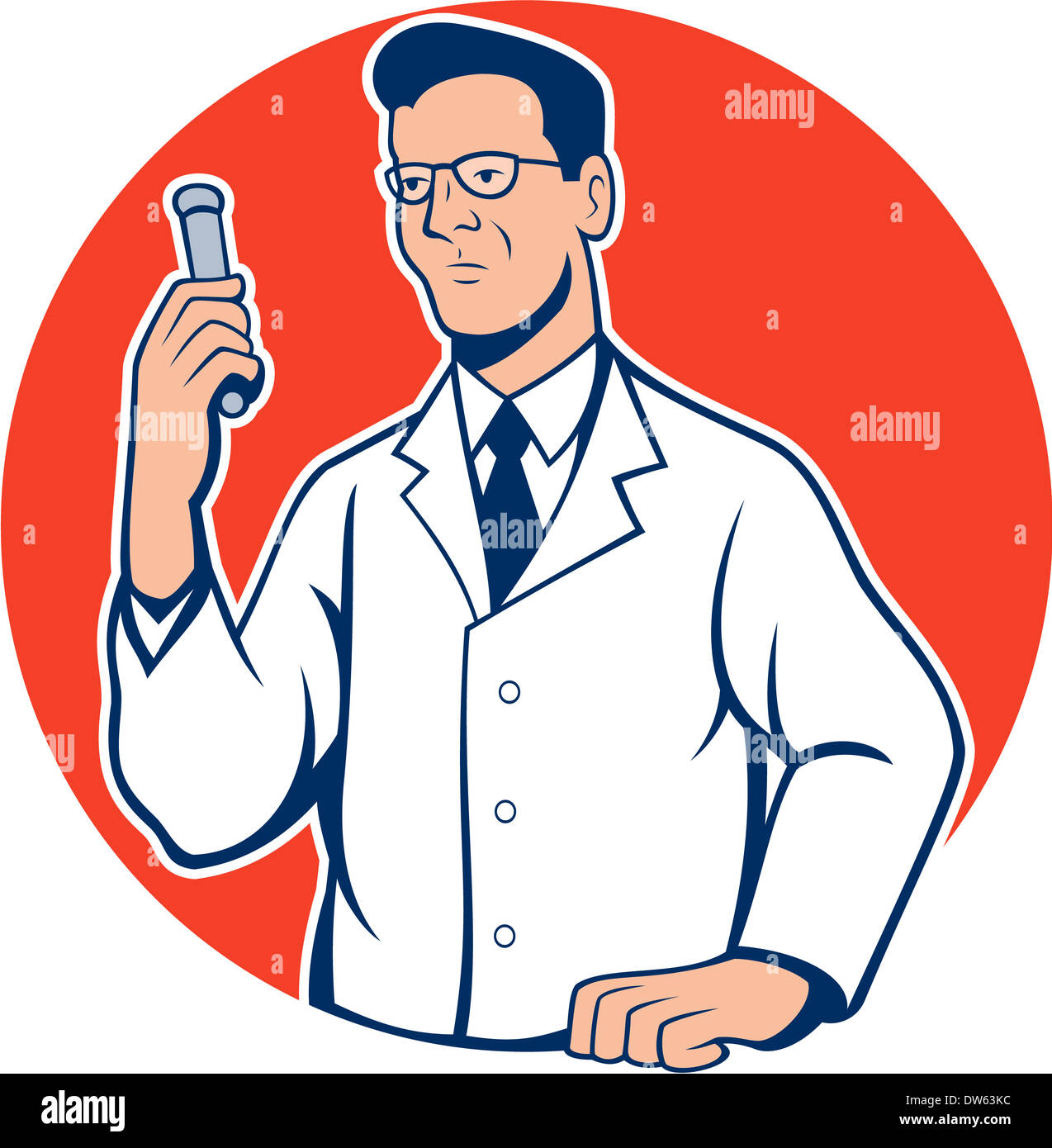 Scientist lab researcher chemist cartoon hi-res stock photography and ...